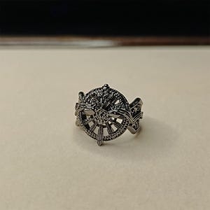 Lucis Ring, Ring of the Lucii, Final Fantasy Ring, Handmade Engraved ...