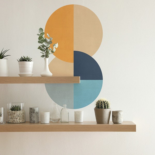 Abstract Wall Decal - Etsy