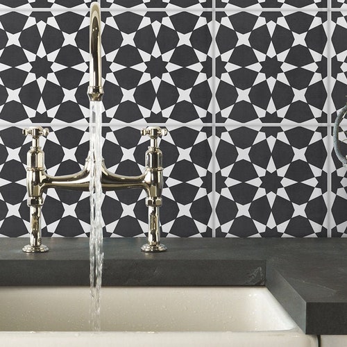 Larache Pattern Tile Stickers Vinyl Waterproof Removable - Etsy