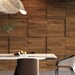 Dark Wood Modular Squares, 3dimensional Accent Wall, Wood Imitation ...