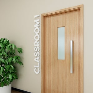 School Wall Signs, Library, Custom Door Sign, Corporate Office ...