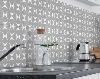 Orange & Yellow Vintage Tile Stickers Pack - Etsy UK