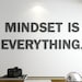 Mindset is Everything, Office Wall Decor Quote, Office Wall Sign ...