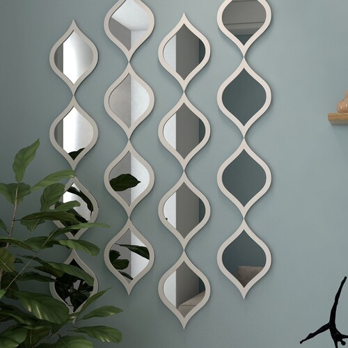 Drop Mirrors 3D Wall Decor Mirror Decorative Mirror Gold - Etsy