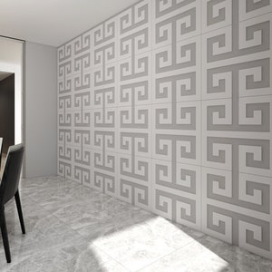 Greek Key - Decorative Wall Panels - Mid Century Modern - Wall Paneling ...