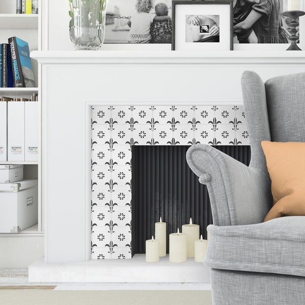 Fireplace Decal - Etsy