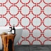Geneva Tile Stickers Red, Suitable for Wall and Floor, Waterproof, Tile ...
