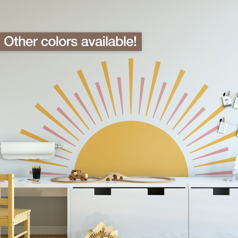 Sunshine Wall Decal - Etsy