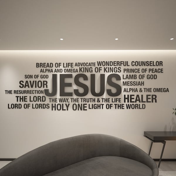 Scripture Wall Words - Etsy