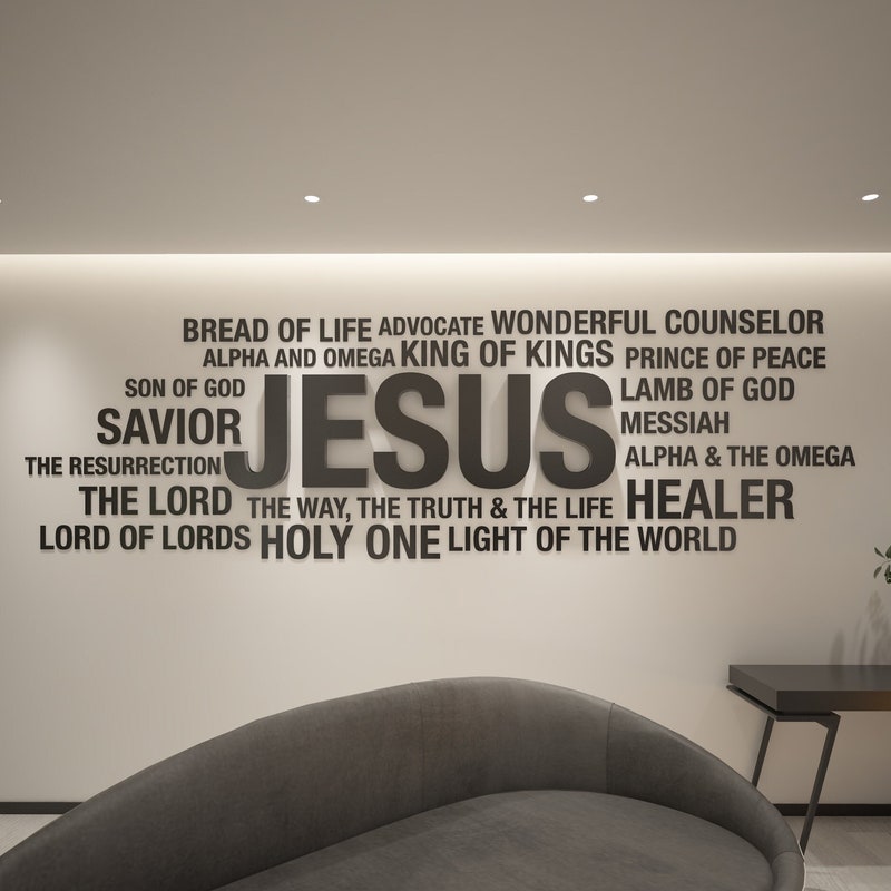 Scripture Wall Words - Etsy