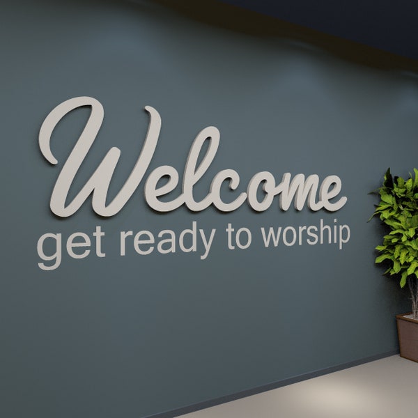 Church Welcome Sign - Etsy
