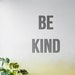 Be Kind Sign - Gallery Wall Sign - 3D Letters - Quote Art - Wall Decor ...