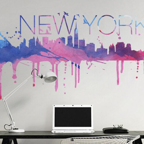 Chrysler Building NYC New York City Vinyl Wall Decal Sticker. - Etsy