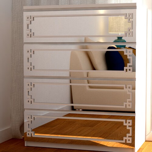 Greek Pattern Fretwork Panel Refurbish Appliques Fretwork - Etsy