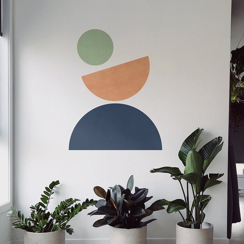 Abstract Wall Decal - Etsy