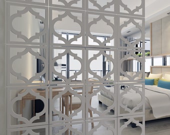 Modern Partitions Panel Screen Hanging Wall Room Privacy | Etsy