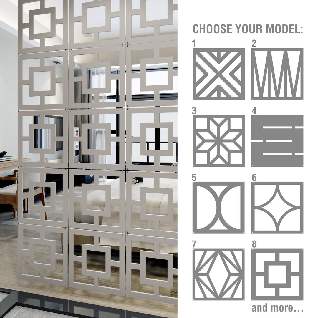 Modular Wall Panels Screen, Room Divider, Decorative Panel, Choose Your ...