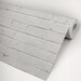 Bricks Removable Wallpaper White Bricks Wallpaper Self-adhesive Peel ...