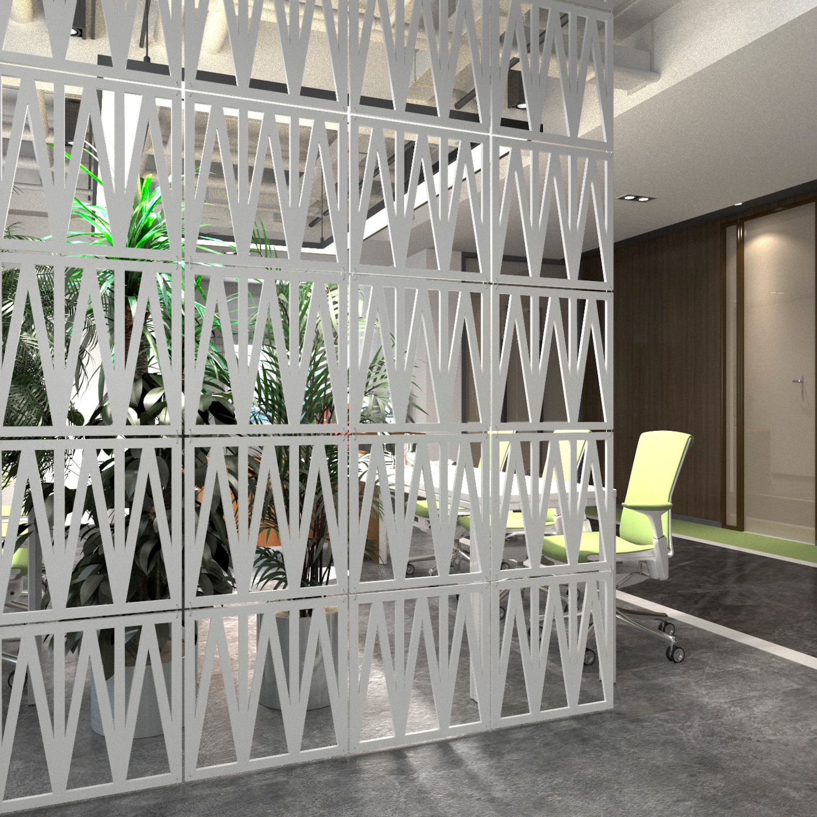 Modular Partitioning System for Decorating Walls, Dividing Rooms - SKU ...