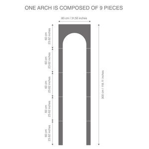 3D Wall Arch, 3dimensional Accent Wall, Art Design Wall Panels, Boho ...