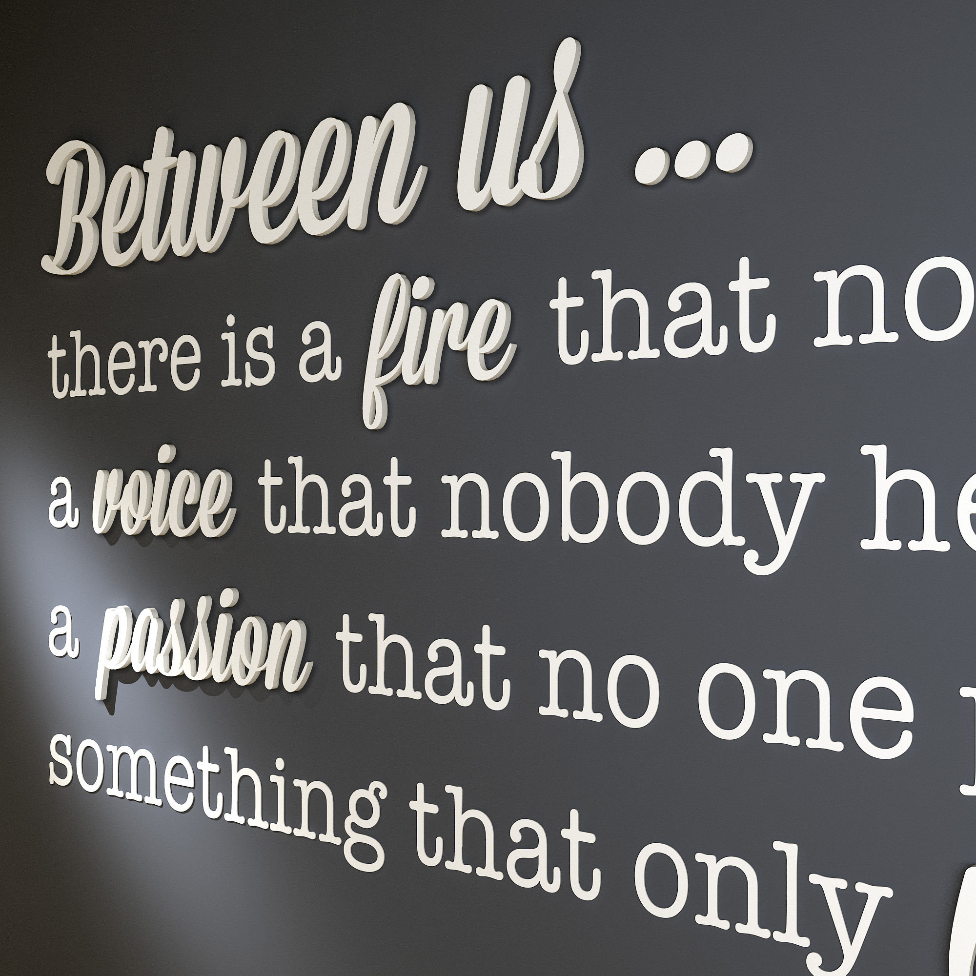 Our Love, Our Connection, Our Fire, Passion, Between Us - SKU:BETWE ...