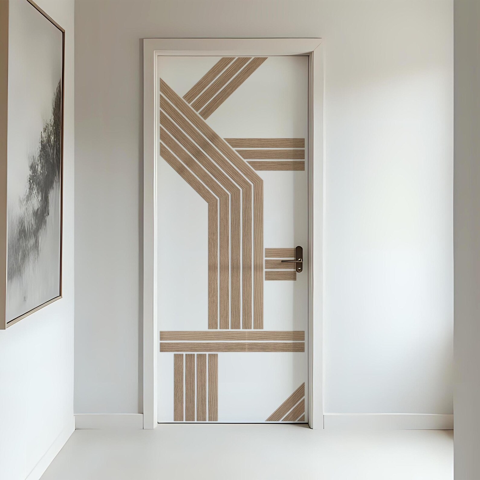 Door Frame Accent, Door Trim Kit, Laminated Appliques for Door, Accent ...