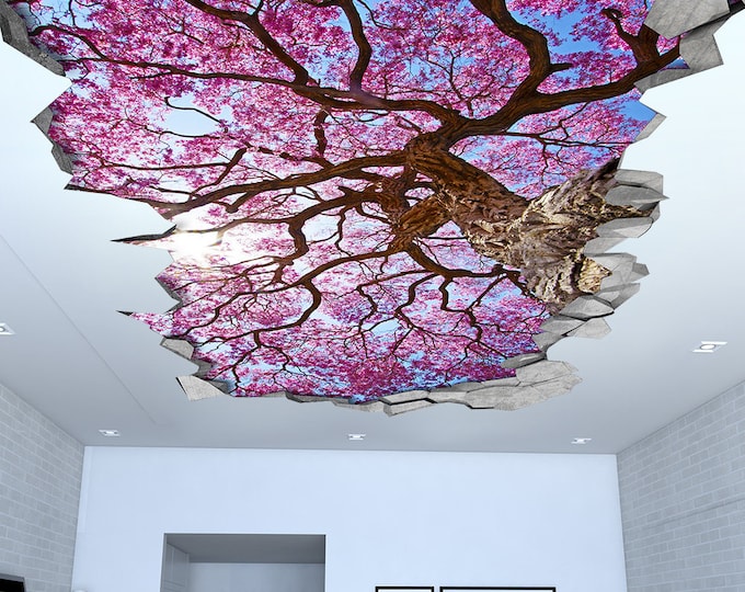 Night Sky 3D Effect Ceiling 3d Wallpaper 3d wall decals 3d printed 3d ...