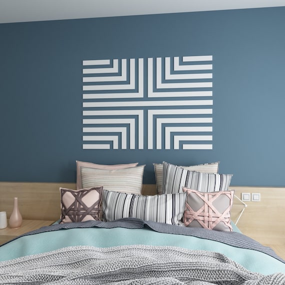 3D Wall Panels Mid Century Modern Decor Panels Geometry - Etsy