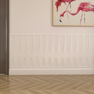 MCM Wainscot, 3D Decorative Wall Panels, Art Deco Wainscot Paneling ...