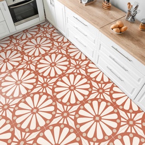 Kinderdijk Tile Stickers, Bohemian Abstract Shapes Vinyl Tile Decal ...