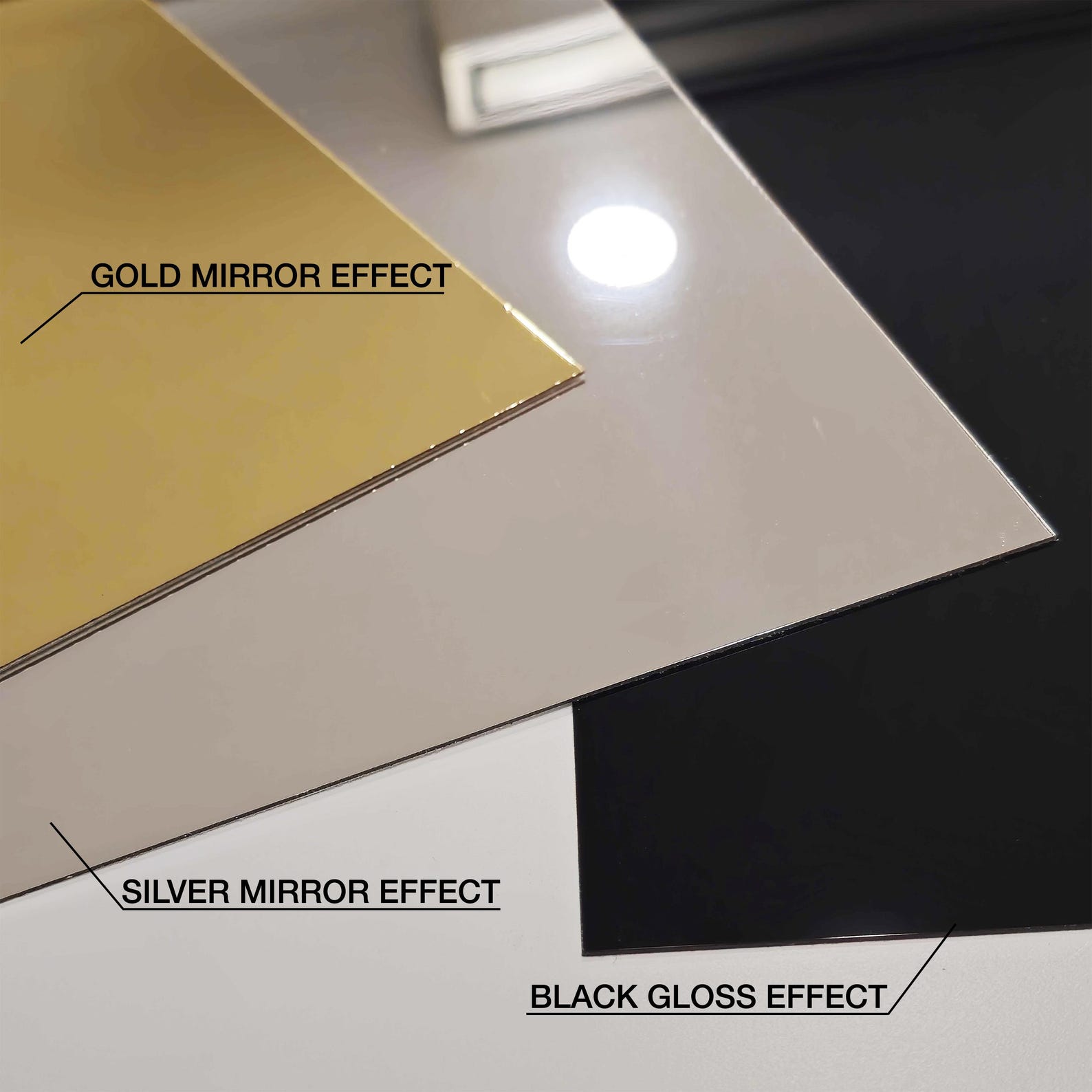 Acrylic Door Frame Mirrors, Decorative Panels for Doors, Easy ...