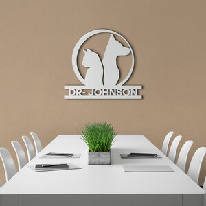 Custom Vet Sign, Veterinarian Business Sign, Pet Store Custom Logo, Dog ...