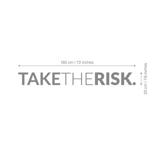 Take the Risk - Office Decor Quote - SKU:TATR - Etsy
