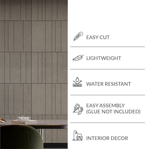 Concrete Decorative Panels, 3D Wall Cladding, Accent Wall Design ...