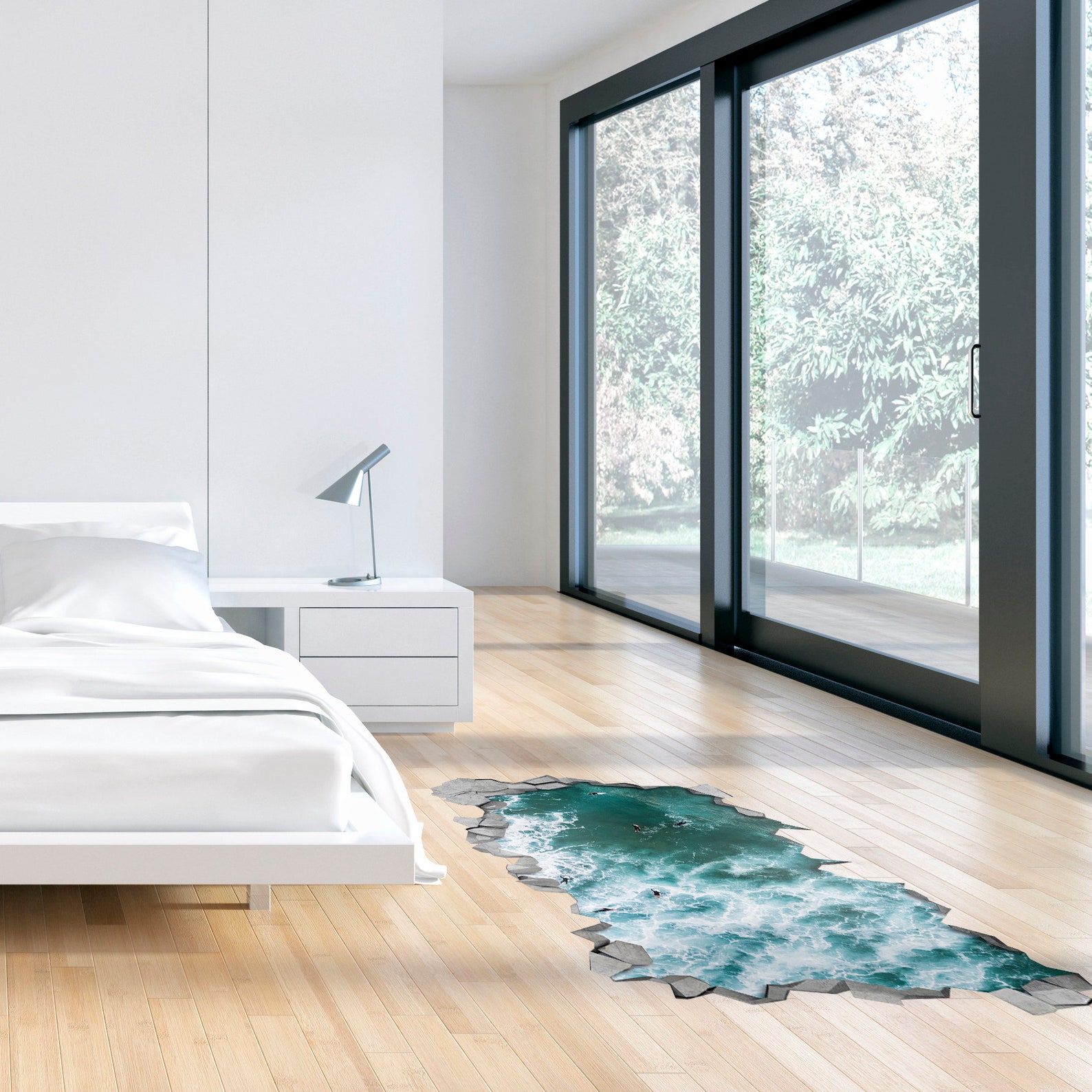 Ocean Floor Decal 3D - 3d Wallpaper - 3d Floor Decals - 3d Printed - 3d ...