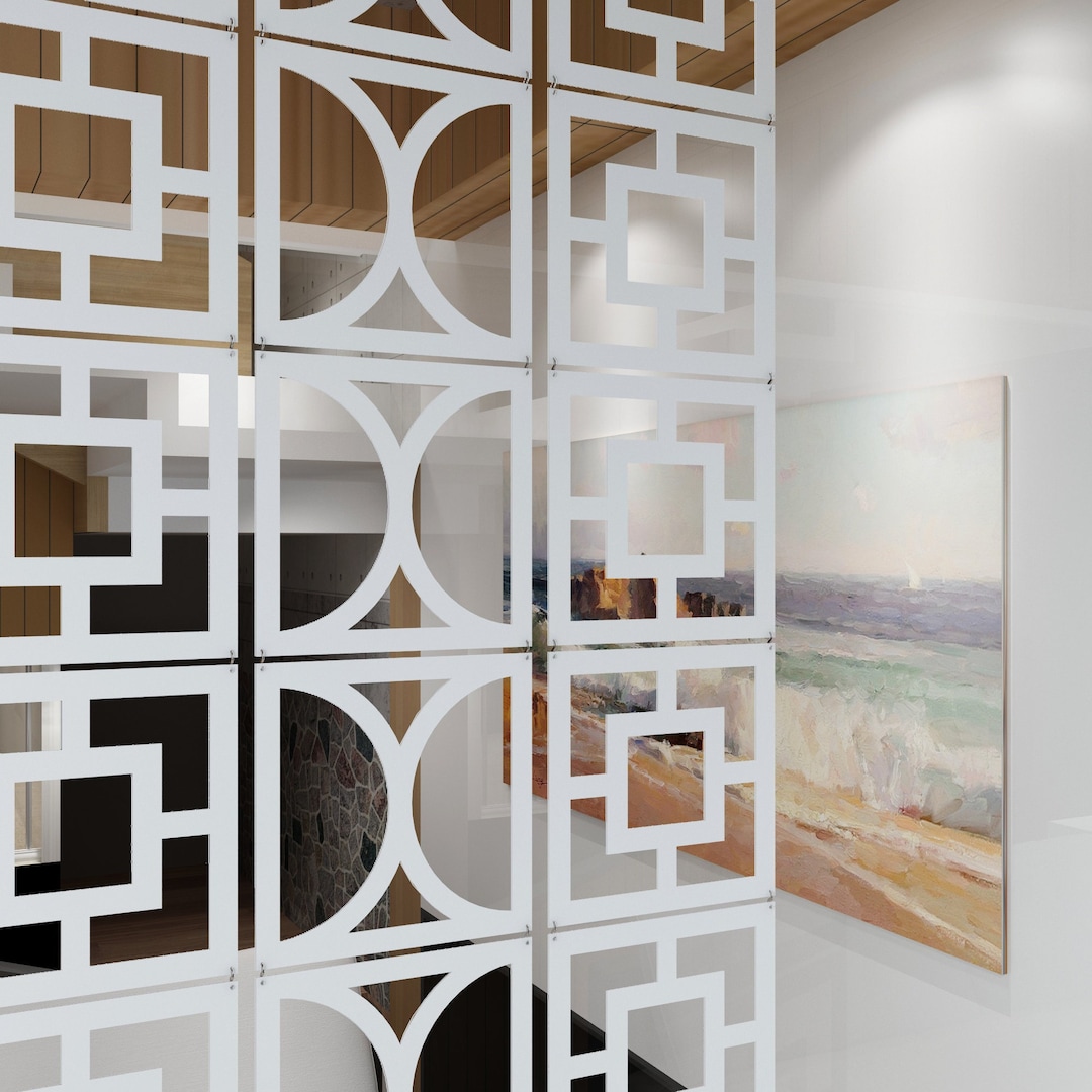 Room Separator Divider, Modular Wall Panels Screen, Room Divider, Set ...
