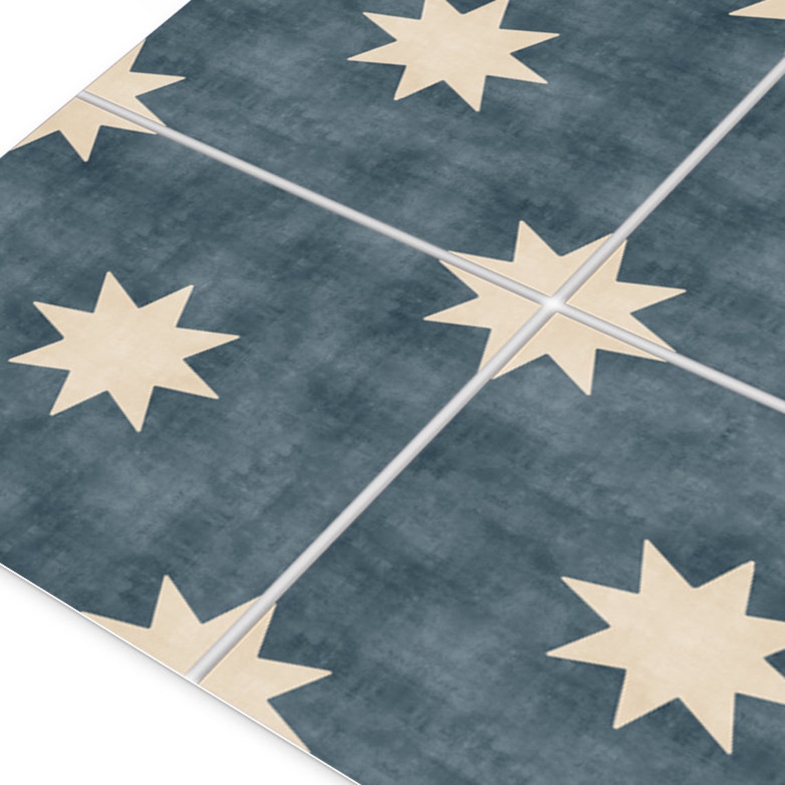 Stars Backsplash Decals - Vinyl Self Adhesive - Crédence Adhésive ...