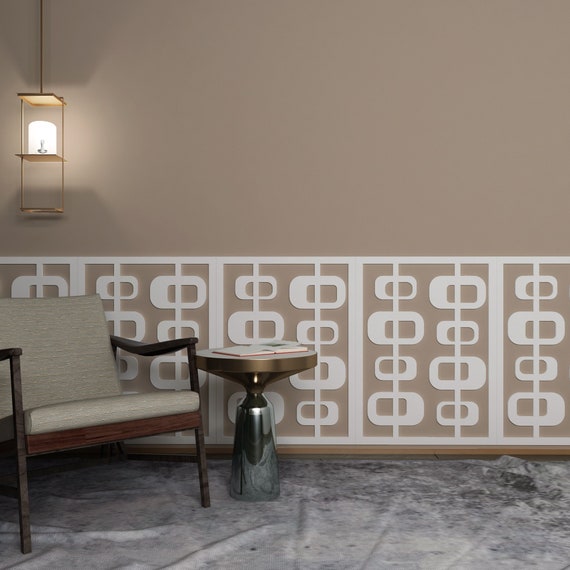 Atomic Art Decor Vintage Inspired Panels Retro Style - Etsy