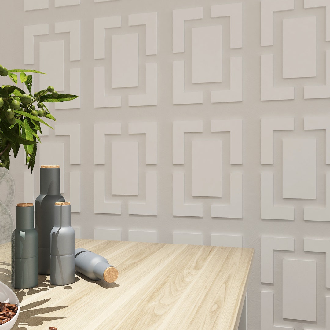 Mid Century Wall Paneling, 3D Accent Wall, Decorative Wall Panels ...
