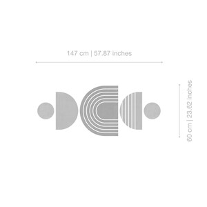 Abstract Wall Decal, Boho Color Block Wall Decals, Color Blocking ...