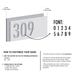 Custom Number Door Sign, Office Door Number Plate, Room Number Sign ...