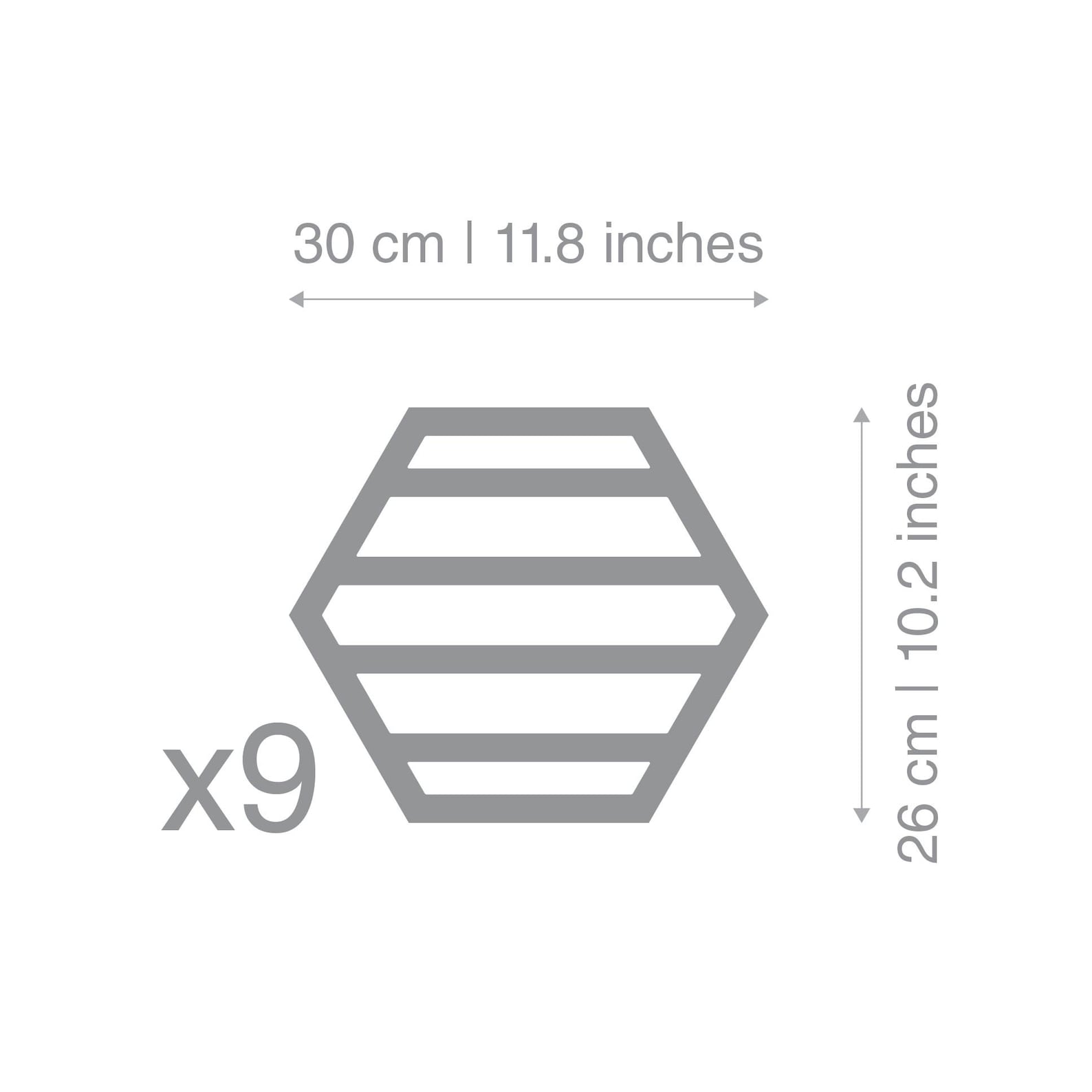 Hexagons PVC and Mirror Wall Panels 3D Wall Decor Decorative - Etsy