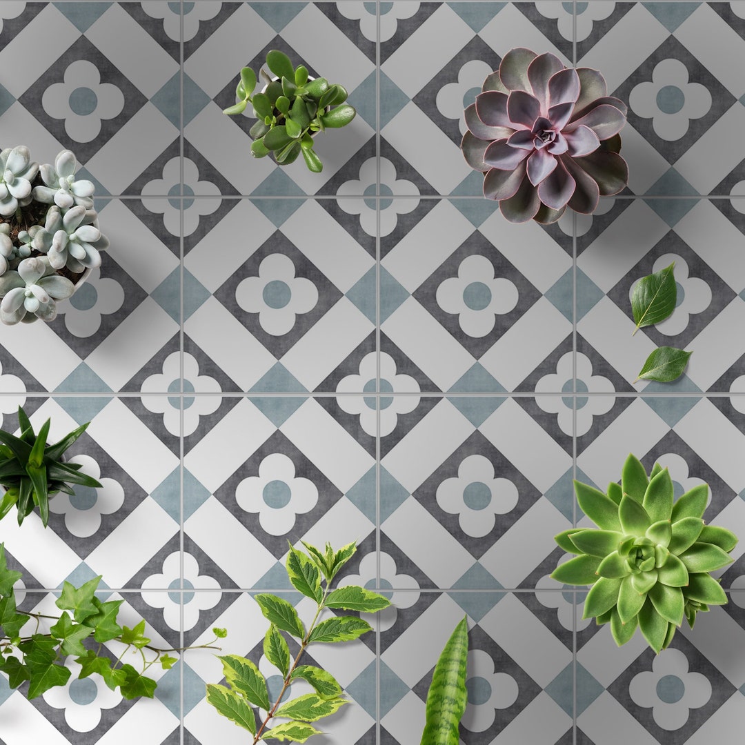 Tile Stickers, Tile Decals for Kitchen, Bathroom Wall or Backsplash ...