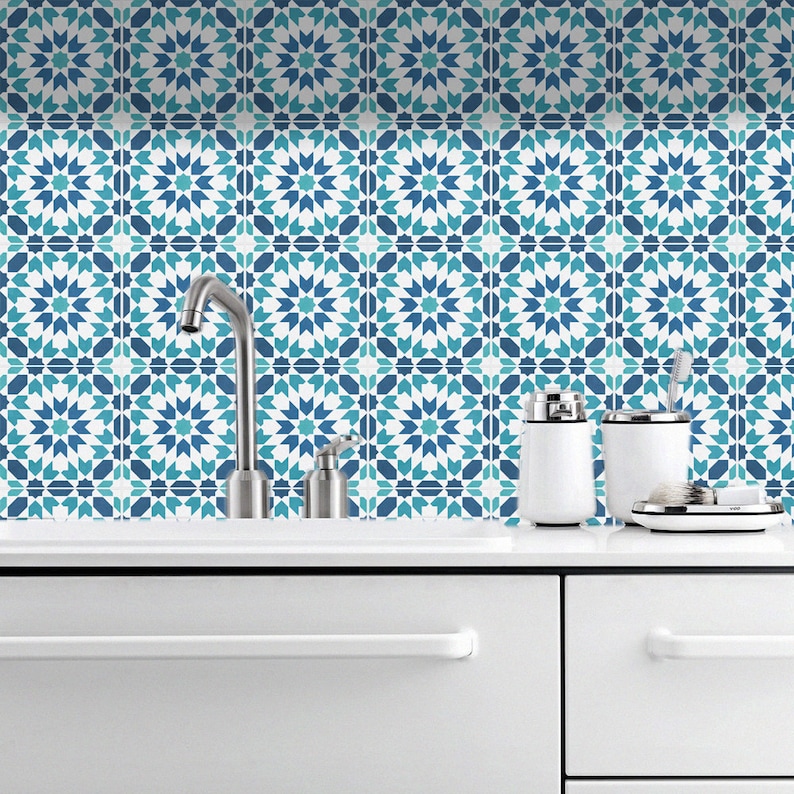 Tile Decals, Siena, Suitable for Wall and Floor, Waterproof, Tile ...