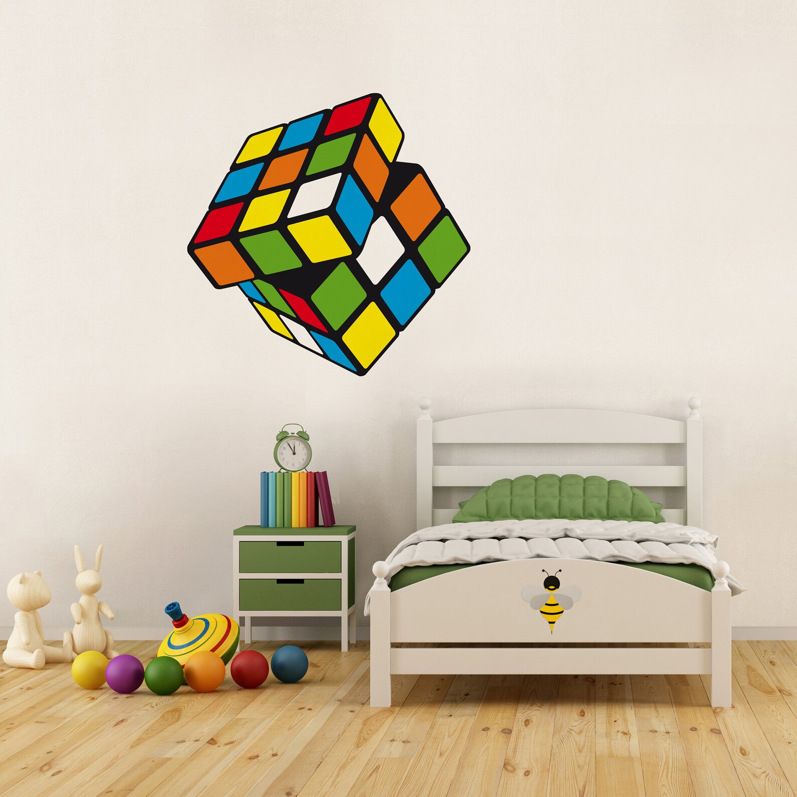 Rubiks Cube Decal Rubiks Cube Decor Rubiks Cube Art | Etsy