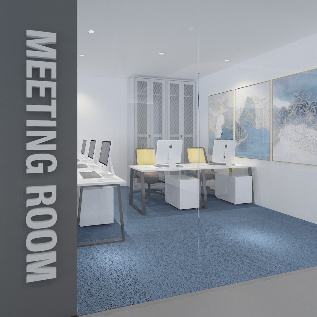 Meeting Room, Office Sign, Typography, Inspirational, Motivational ...