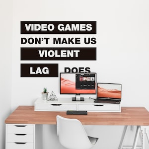 Game Decor - Gaming - Gaming Decor - Gaming Decal - Gaming Stickers ...