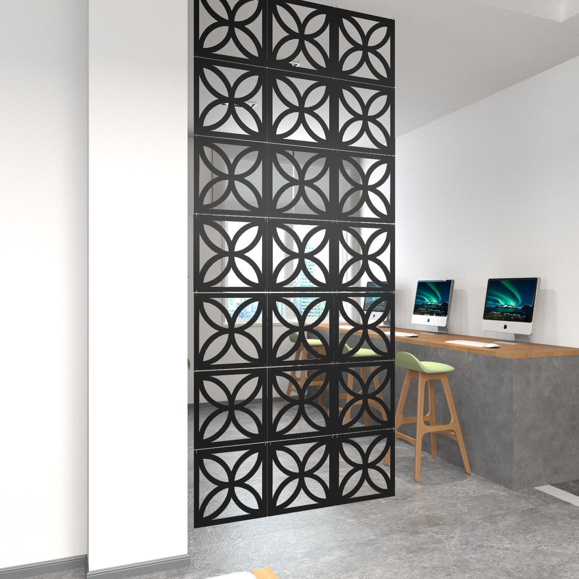 Privacy Screens System for Decorating Walls, Dividing Rooms, Offices ...