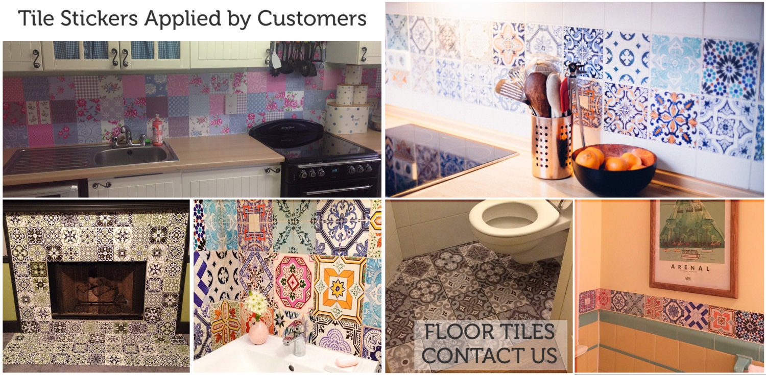 Patchwork Carrelage Stickers Tile Stickers Tile Decals - Etsy