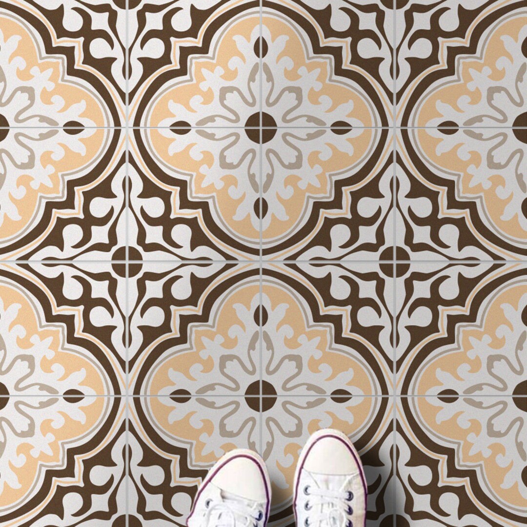 Ankara Tile Stickers, Turkish Tile, Suitable for Wall and Floor ...